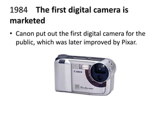 Photogaphy timeline | PPT