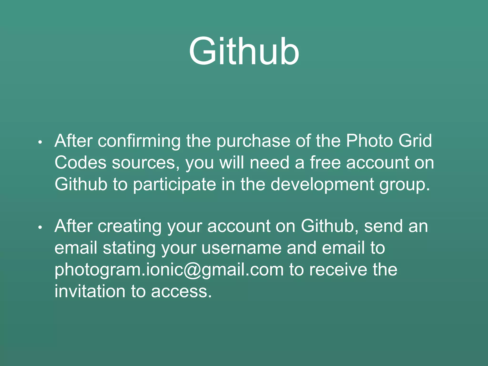 Photogram - English Manual | PPTX