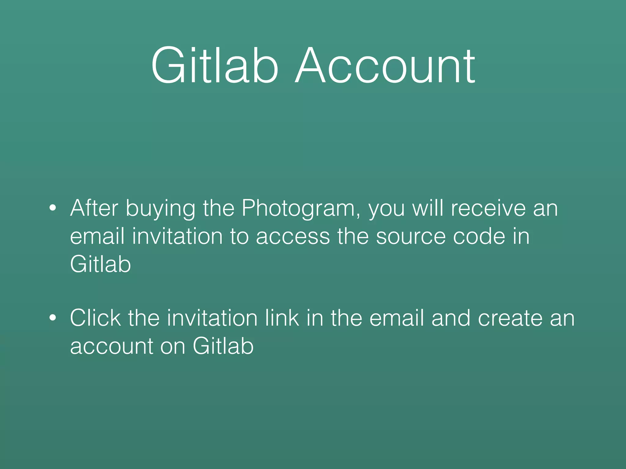 Photogram Getting Starter | PDF