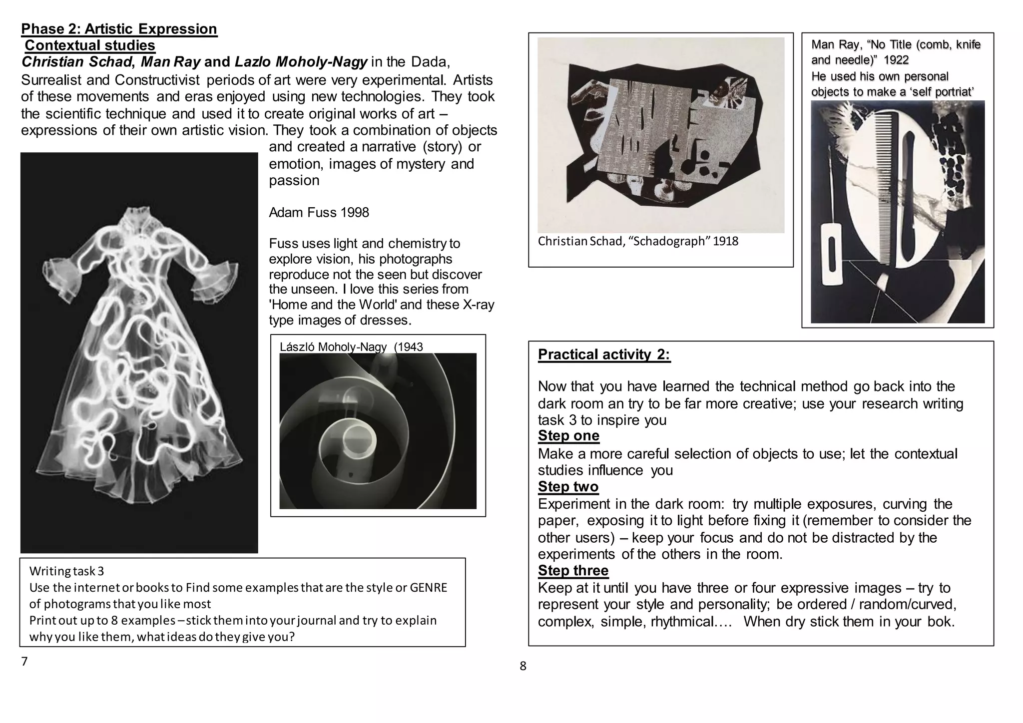 Photogramme teaching and learning support booklet | PPT