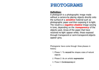 Photogramme teaching and learning support booklet | PPT