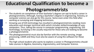 Photogrammetrists fastest growing career opportunities in india | PPT