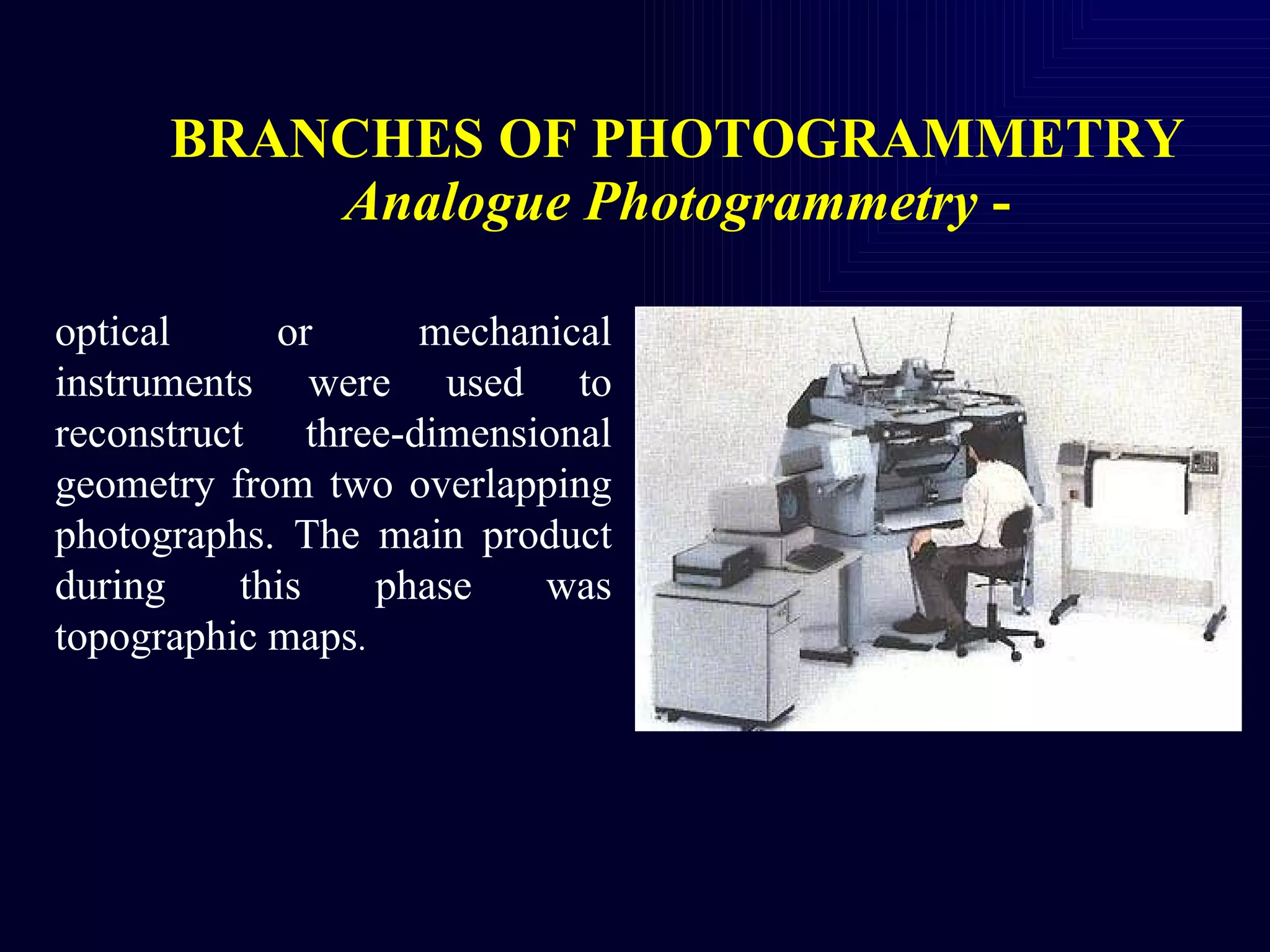 Photogrammetry 1. | PPT