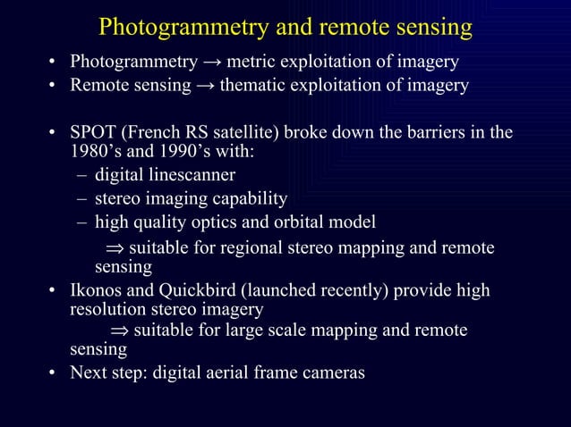 Photogrammetry 1. | PPT