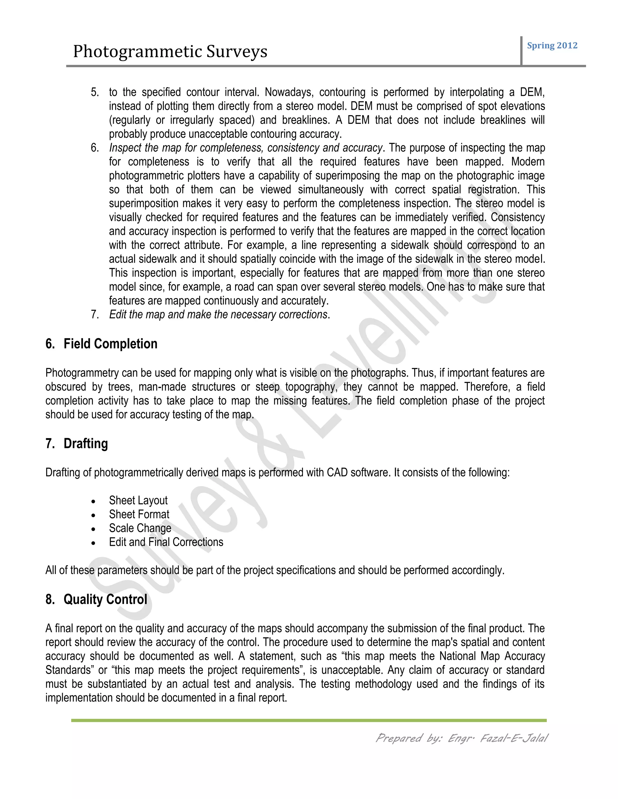 Photogrammetry | PDF