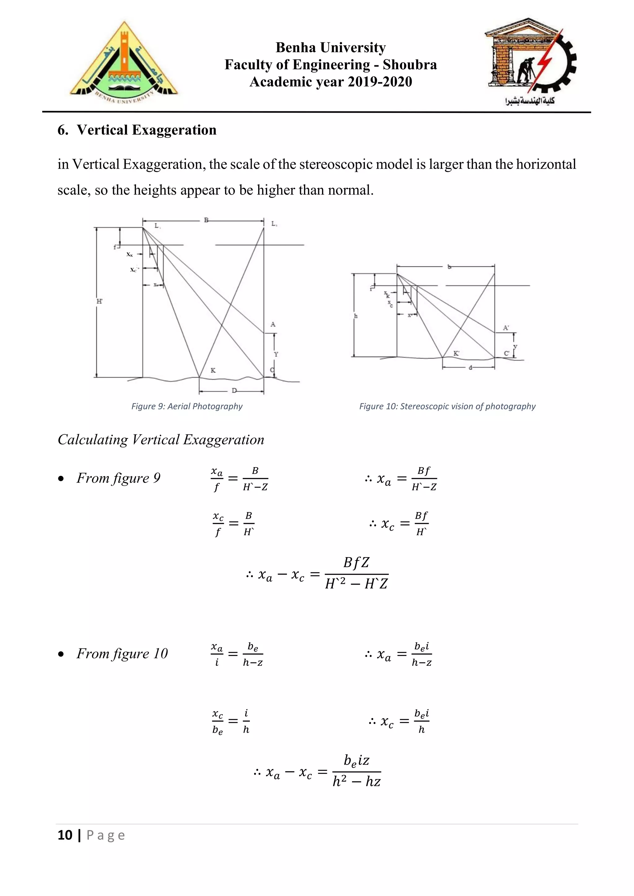 Photogrammetry: Stereoscopy and Parallax | PDF