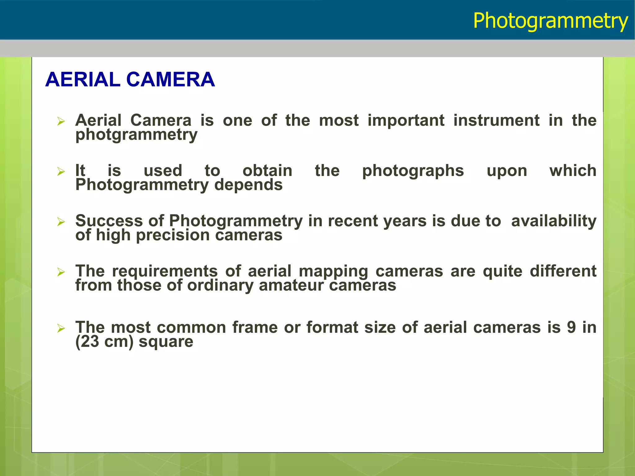 Photogrammetry-part 1 | PPT