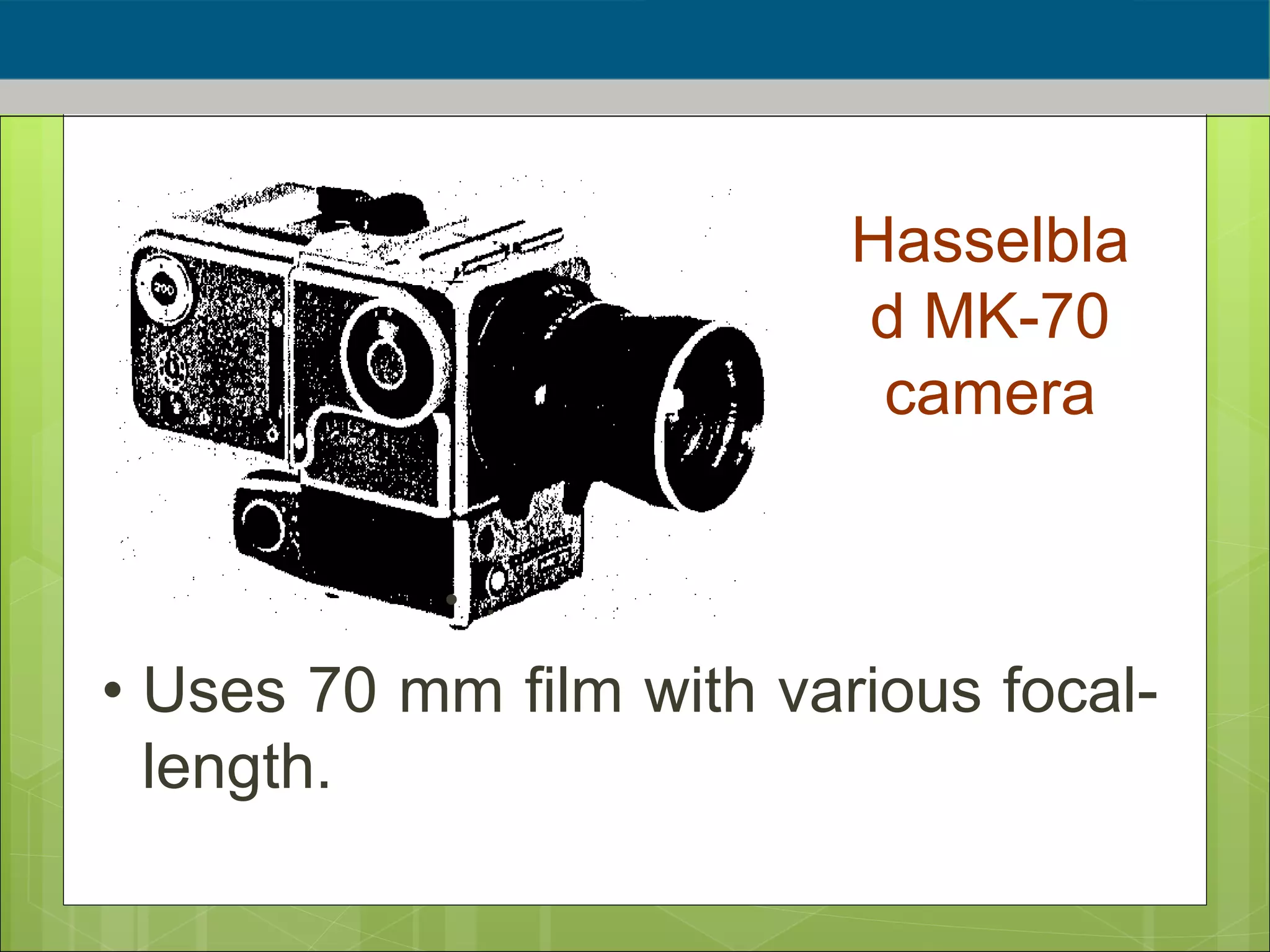 Types of aerial cameras - photogrammetry | PPT
