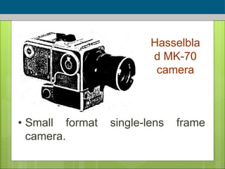 Types of aerial cameras - photogrammetry | PPT