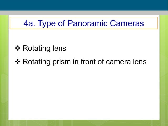 Types of aerial cameras - photogrammetry | PPT | Photography | Arts and ...