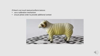 Photogrammetry: A Quick Primer | PPTX | 3-D Graphics | Computer Software and Applications