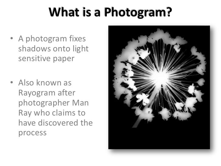 Photograms