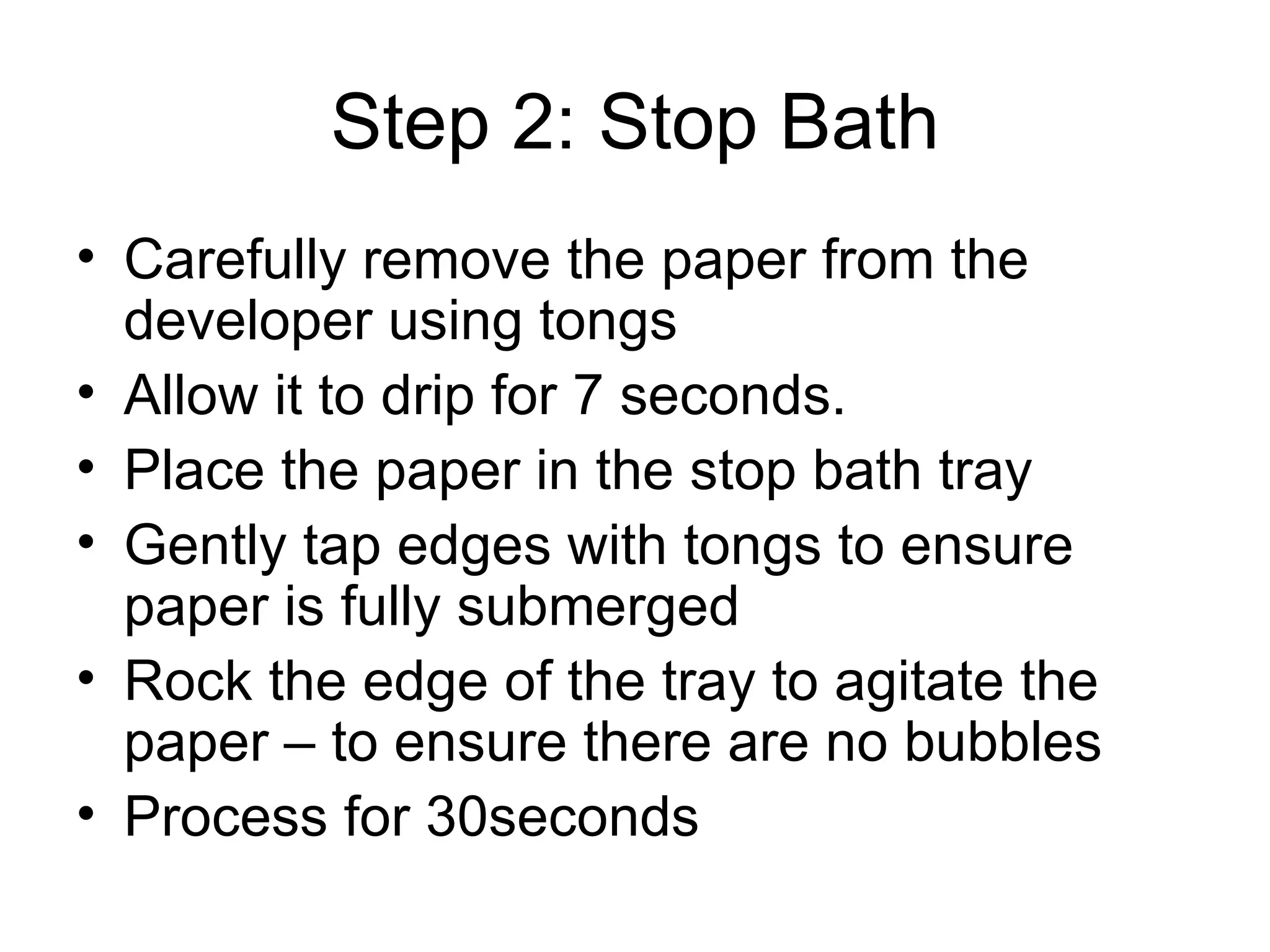 Photograms and darkroom procedure | PPT