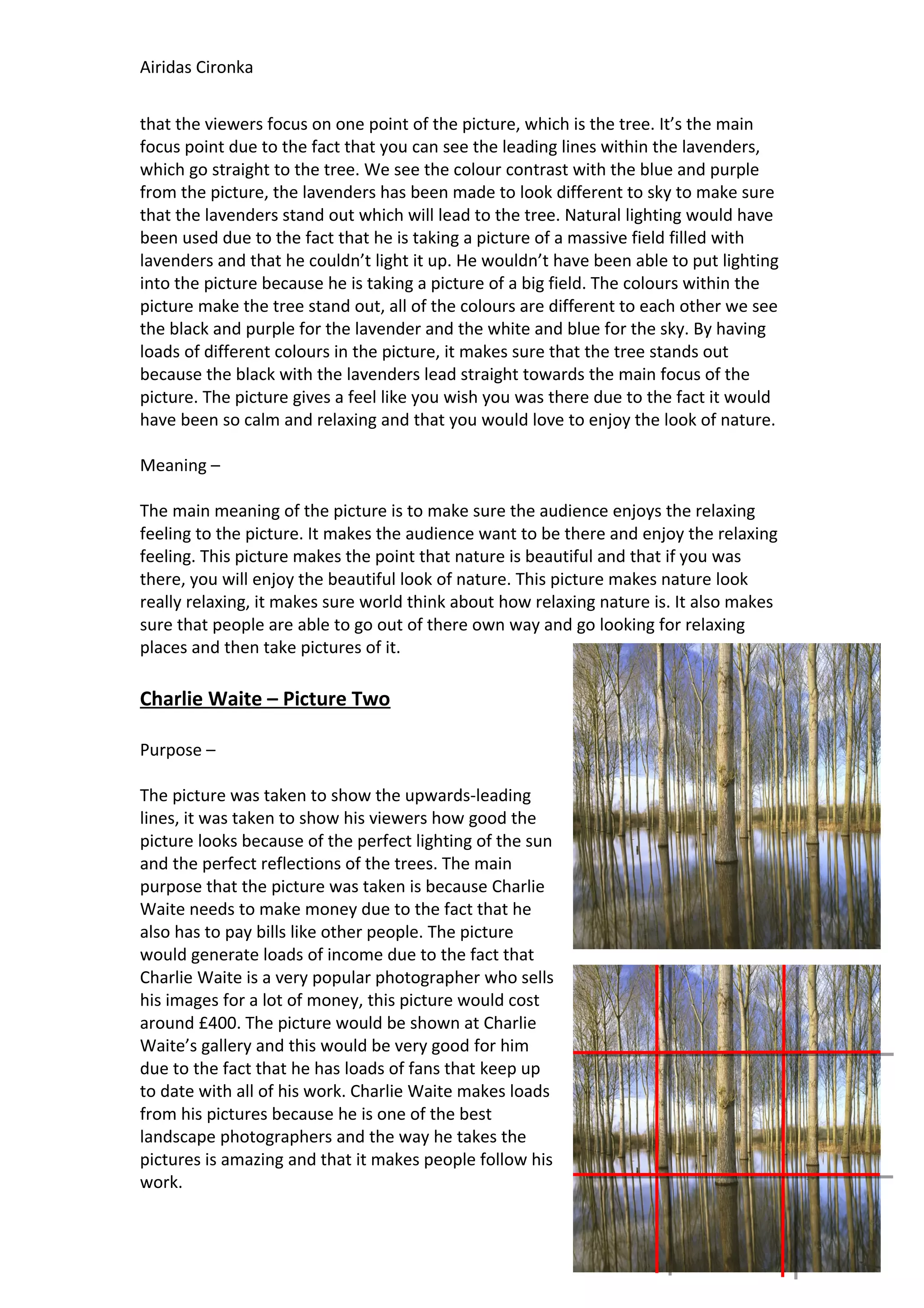 Photograph analysis | PDF