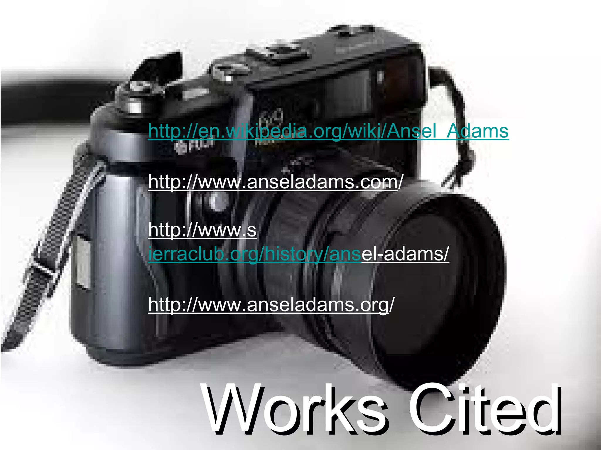 Photographer presentation | PPT