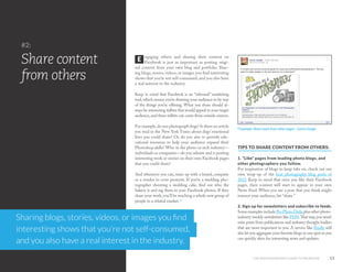 The PhotoShelter Photographer's Guide to Facebook | PDF