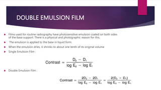 Photographic Characteristic of X ray Film.pptx