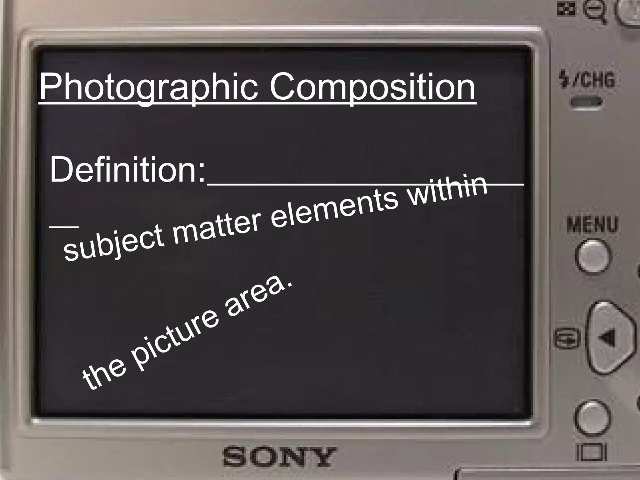 Photographic Composition | PPT