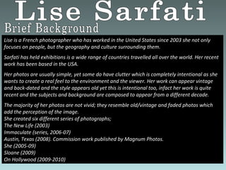 Photographing people k.brett | PPT