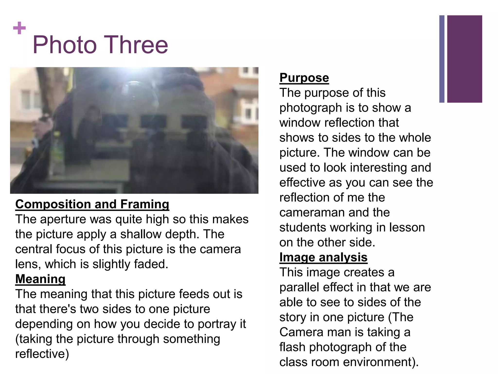 Photographs analysis 1 | PPT