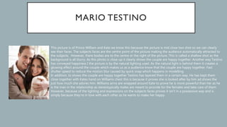 Mario Testino | PPTX | Cameras and Camcorders | Consumer Electronics
