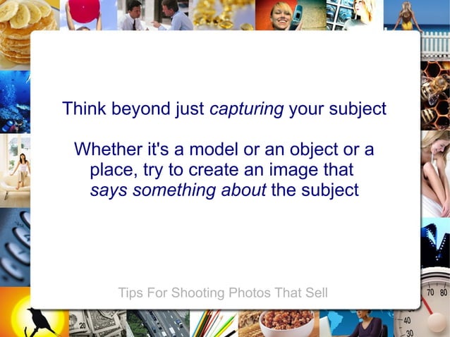 Photographs That Sell | PPT