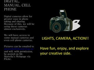 Photography 1 | PPT