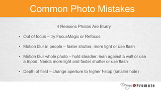 Photography 101 Workshop | PPT