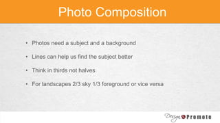 Photography 101 Workshop | PPTX