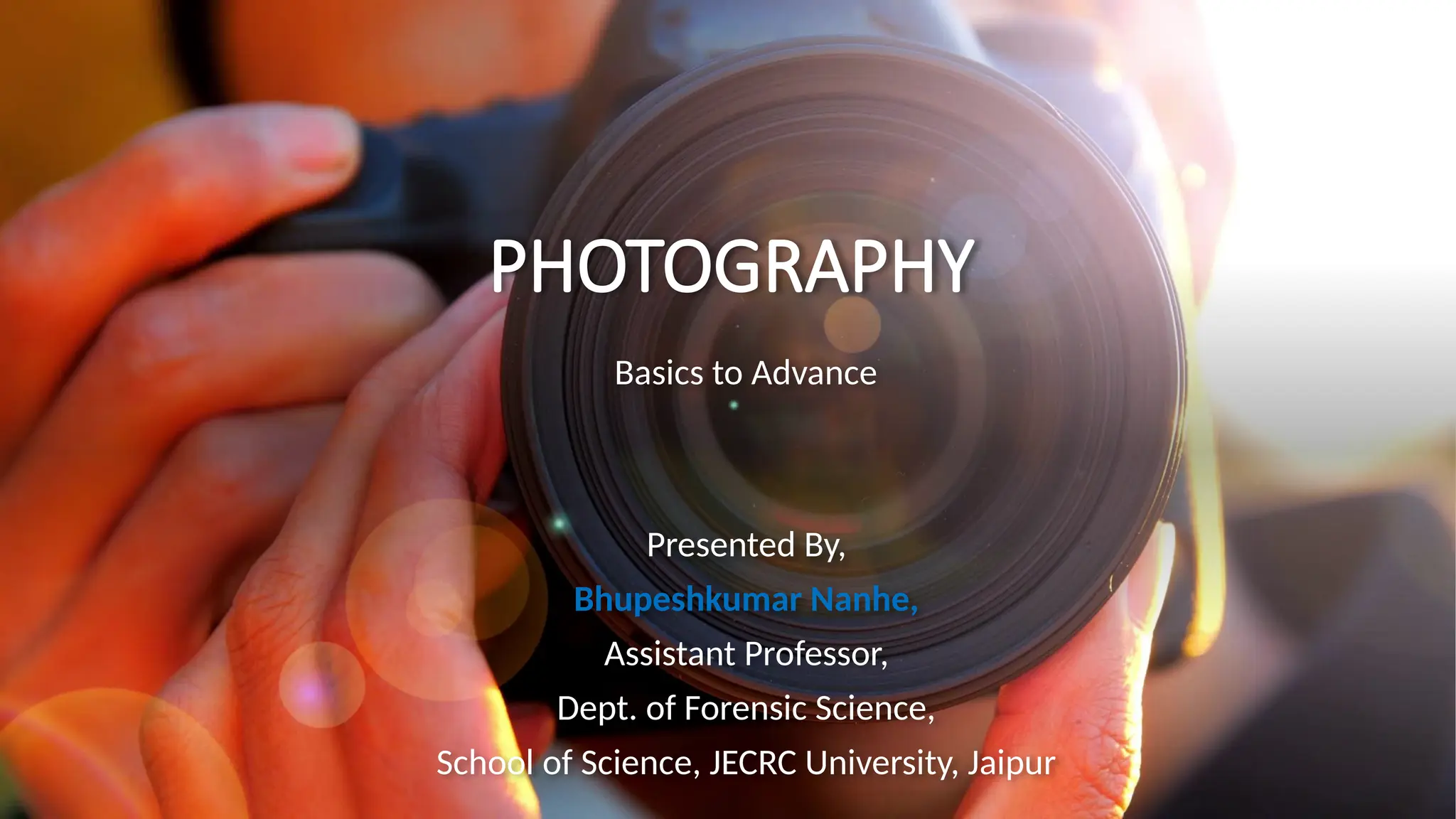 Introduction to photography, Modes of Photography, Types of Photography ...