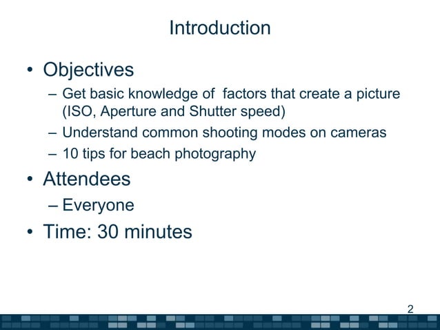 Basic Photography | PPT