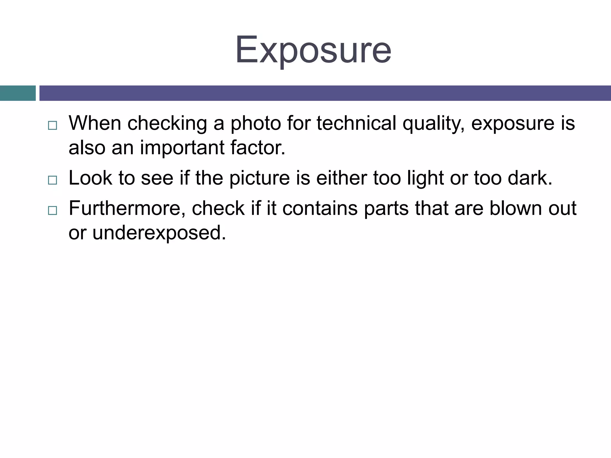 Photography critique a photo | PPT