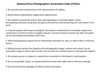 Photography Ethical Perspective | PPT