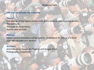 Photography workshop using ICT and Web 2.0 | PPTX