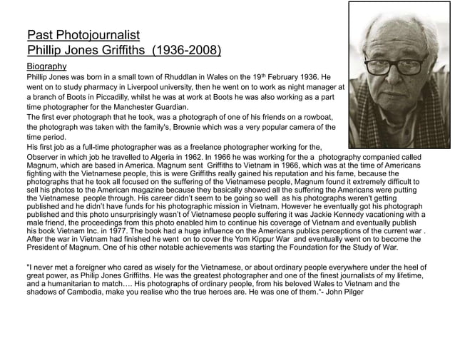 Photography and photographic practice task 2 | PPT