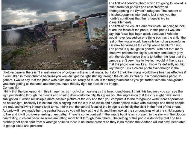 Photography and photographic practice task 2 | PPT