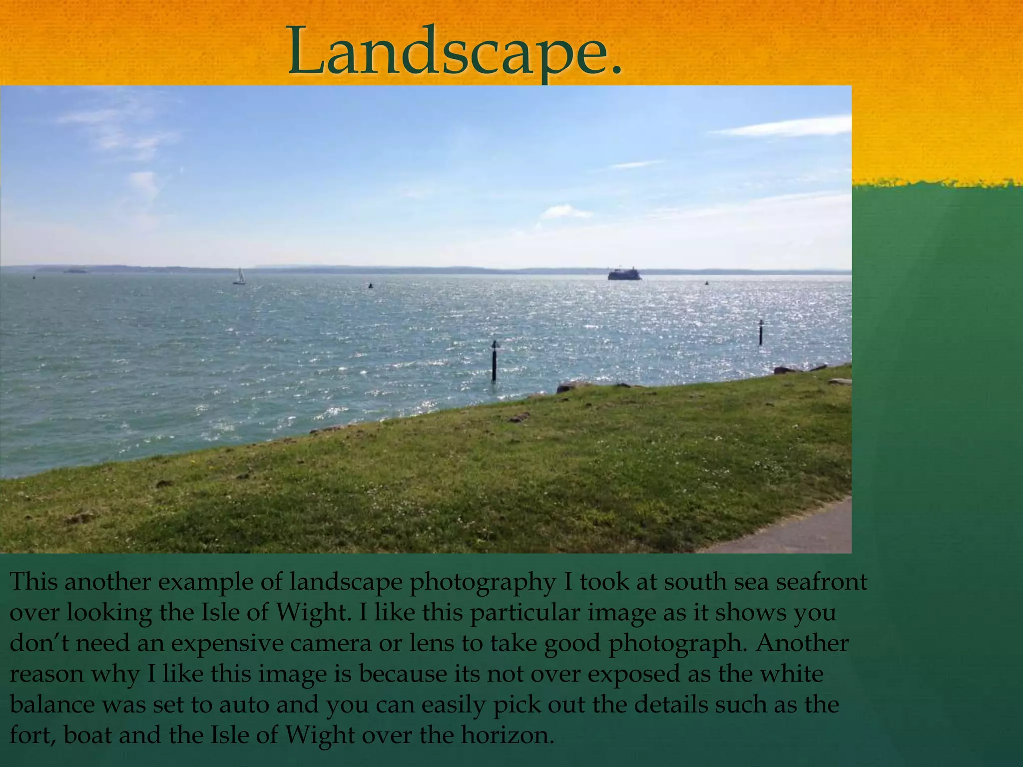 Photography assignment 2 | PPTX