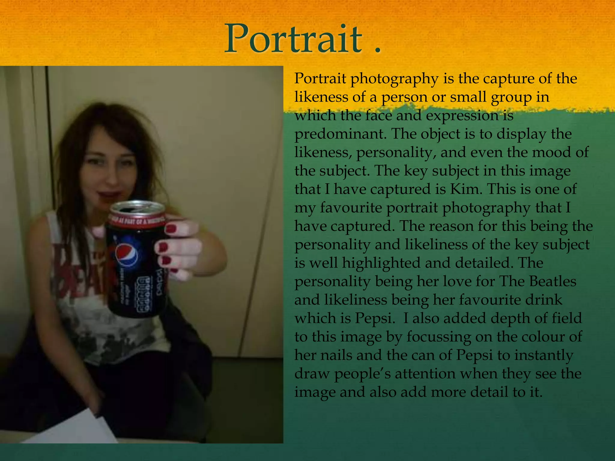 Photography assignment 2 | PPTX