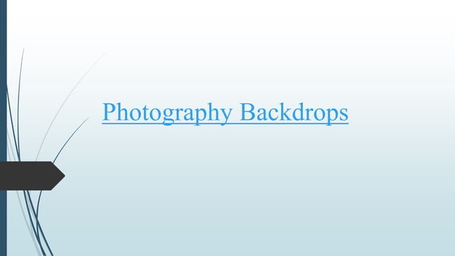 Photography backdrops | PPT