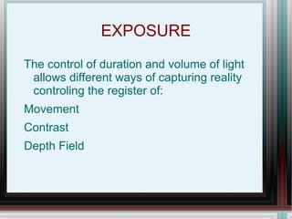 Photography, basics | ODP