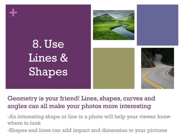 Basic Photography Guidelines | PPT | Photography | Arts and Crafts