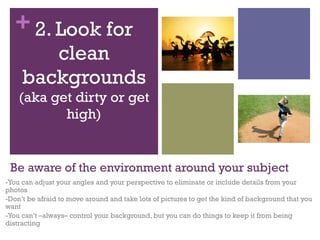 Basic Photography Guidelines | PPT