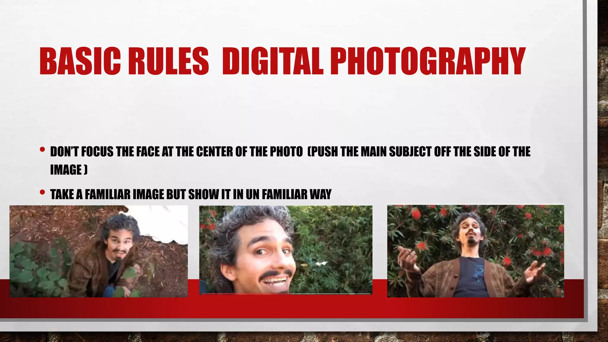 Photography beginner | PPTX