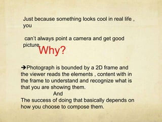 Photography composition presentation | PPTX