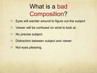 Photography composition presentation | PPTX