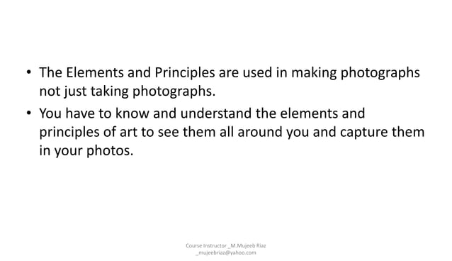 Photography Composition Elements & Principles | PDF | Photography ...