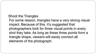 Photography composition guidelines | PPT
