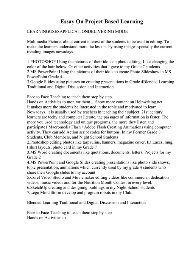 Photography Essay Topics. Photo essay example. These 4 Photo Essay ...