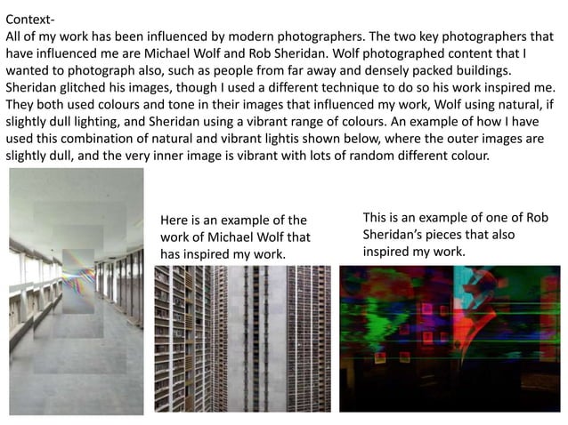 Photography Evaluation | PPTX | Photo Editing Software | Computer ...