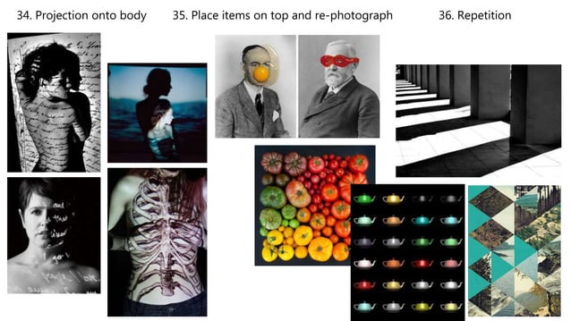 Photography experimentation techniques | PPT